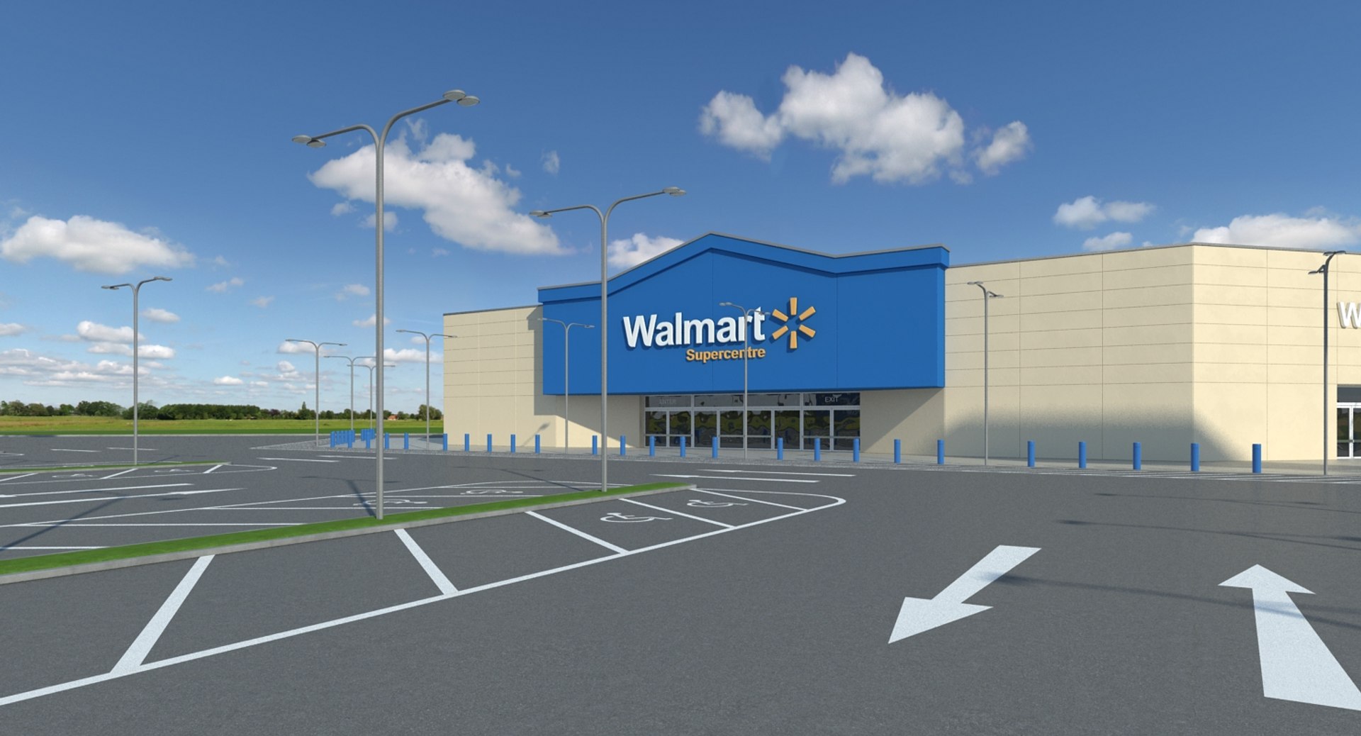 3ds Max Walmart Realistic