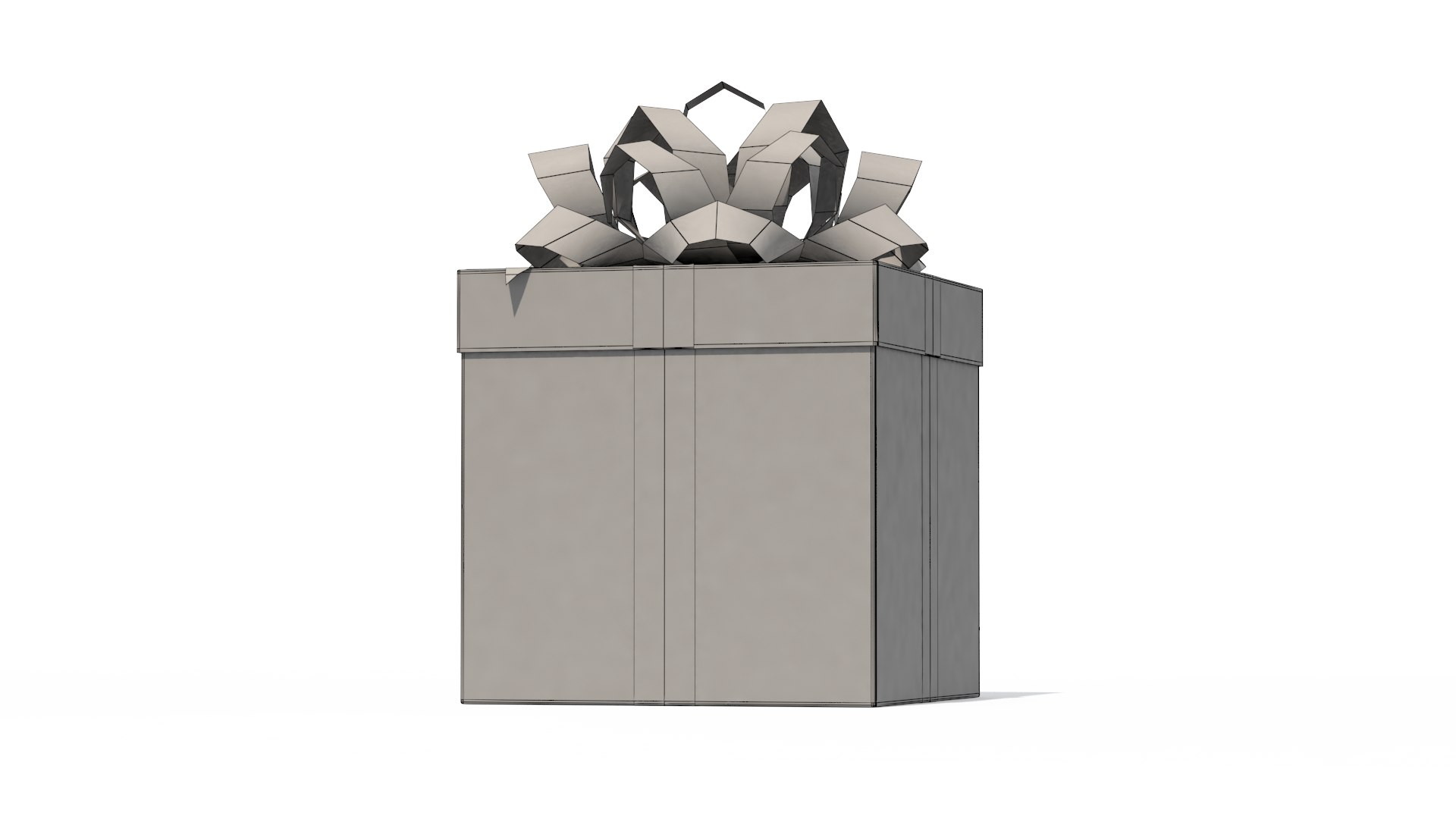 Gift Box Model - TurboSquid 1986377