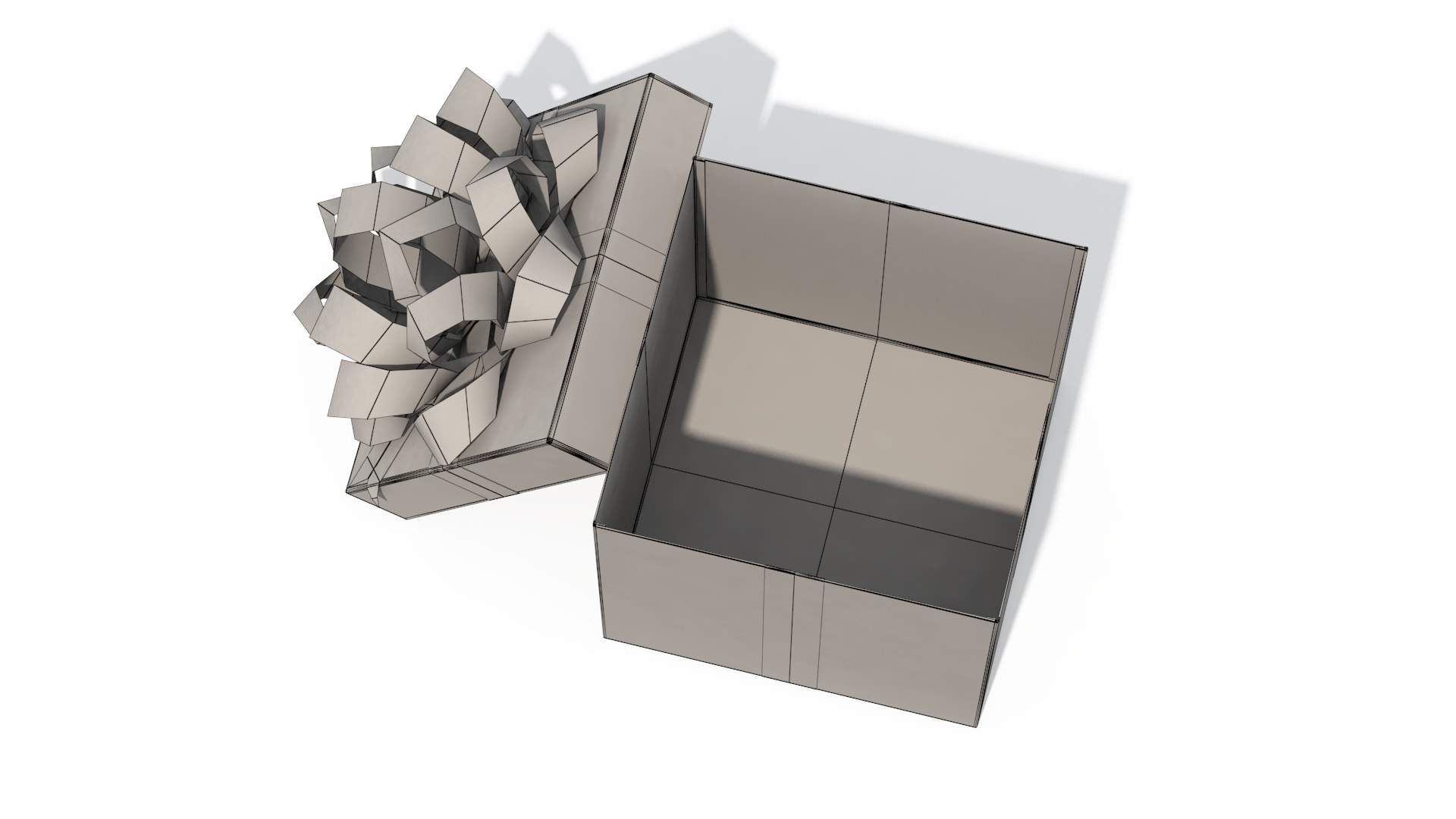 Gift Box Model - TurboSquid 1986377