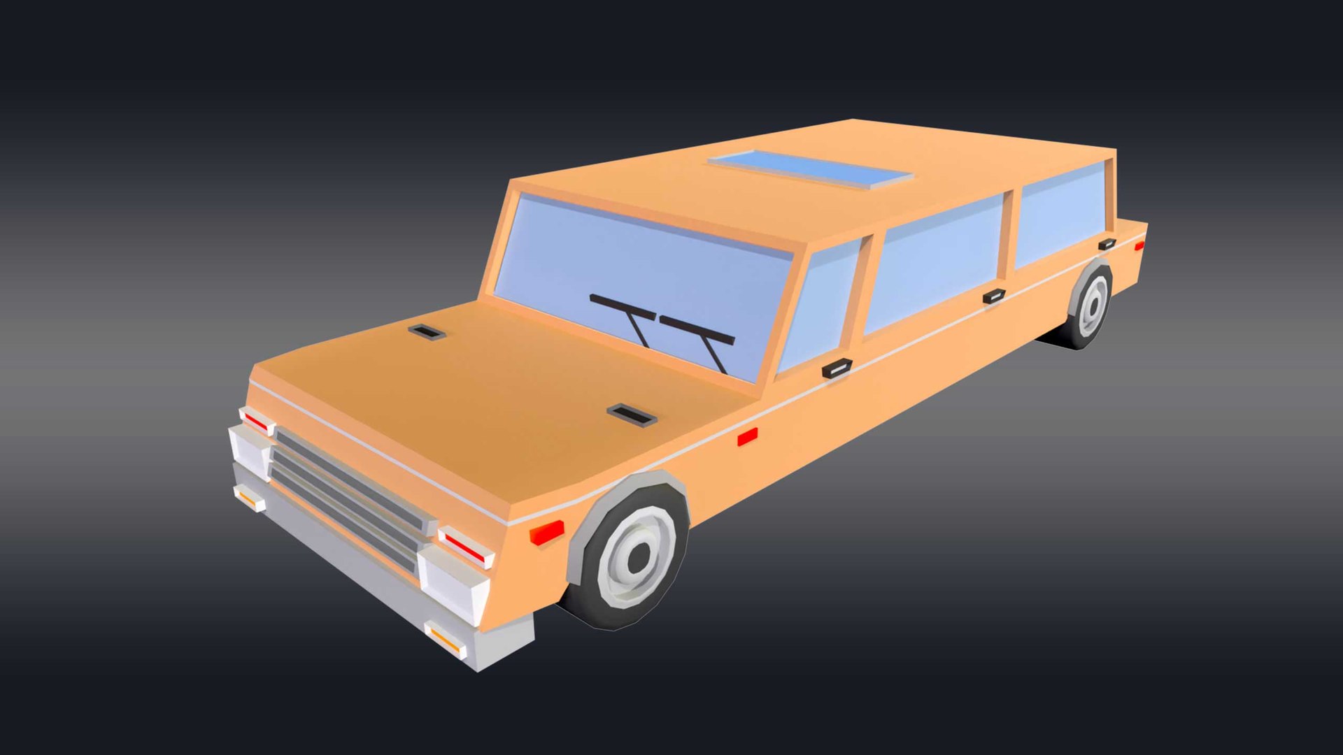 Cartoonish Car 3D Model 3D - TurboSquid 2124702