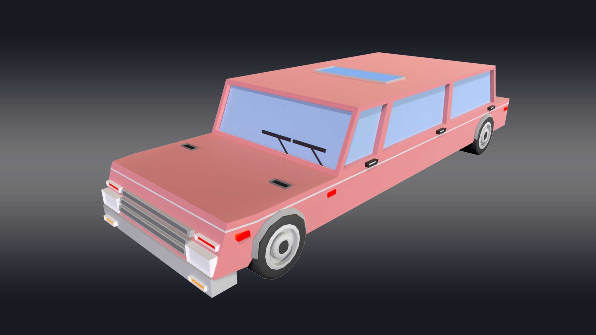 Cartoonish Car 3D Model 3D - TurboSquid 2124702