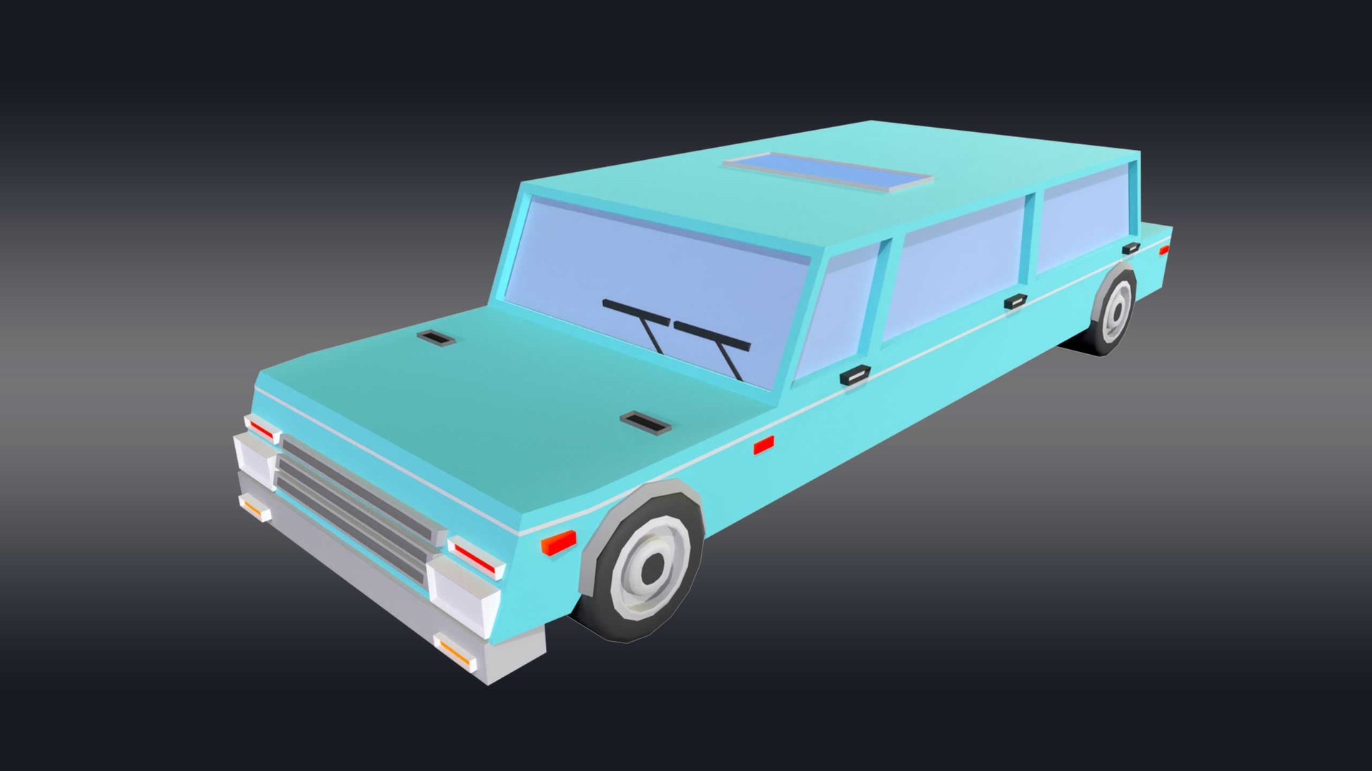 Cartoonish Car 3D Model 3D - TurboSquid 2124702