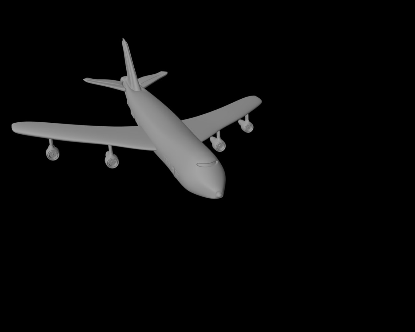 3d Jumbo Jet