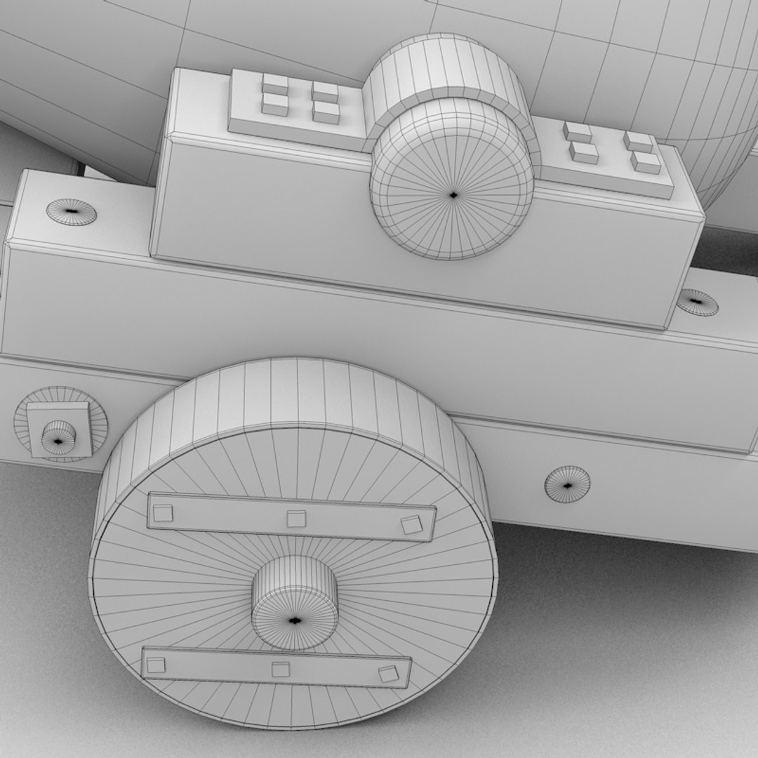 3d Cannon Limber Model