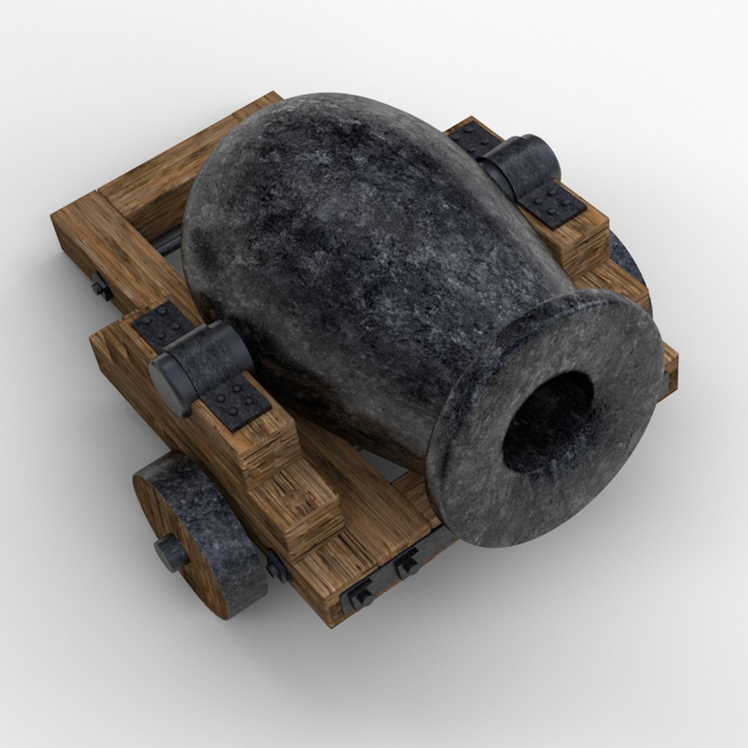 3d Cannon Limber Model