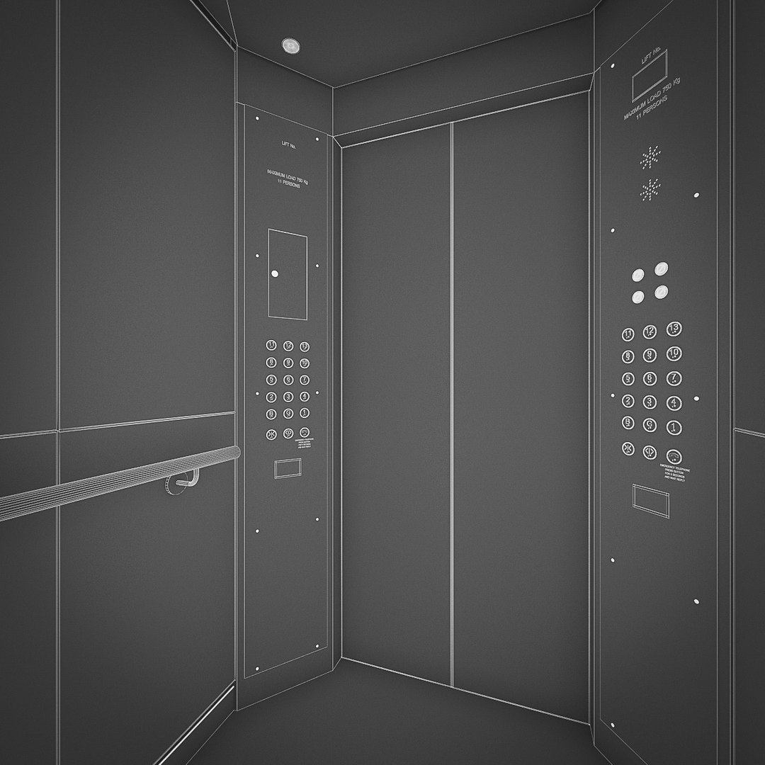 3D OTIS Elevators Collection - 12 Pack - TurboSquid 1751387