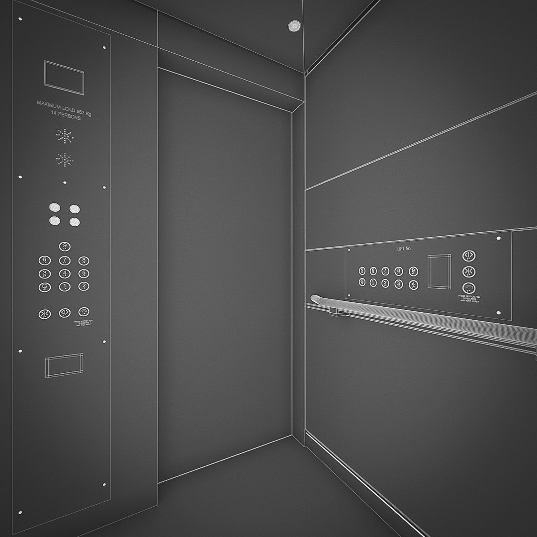 3D OTIS Elevators Collection - 12 Pack - TurboSquid 1751387