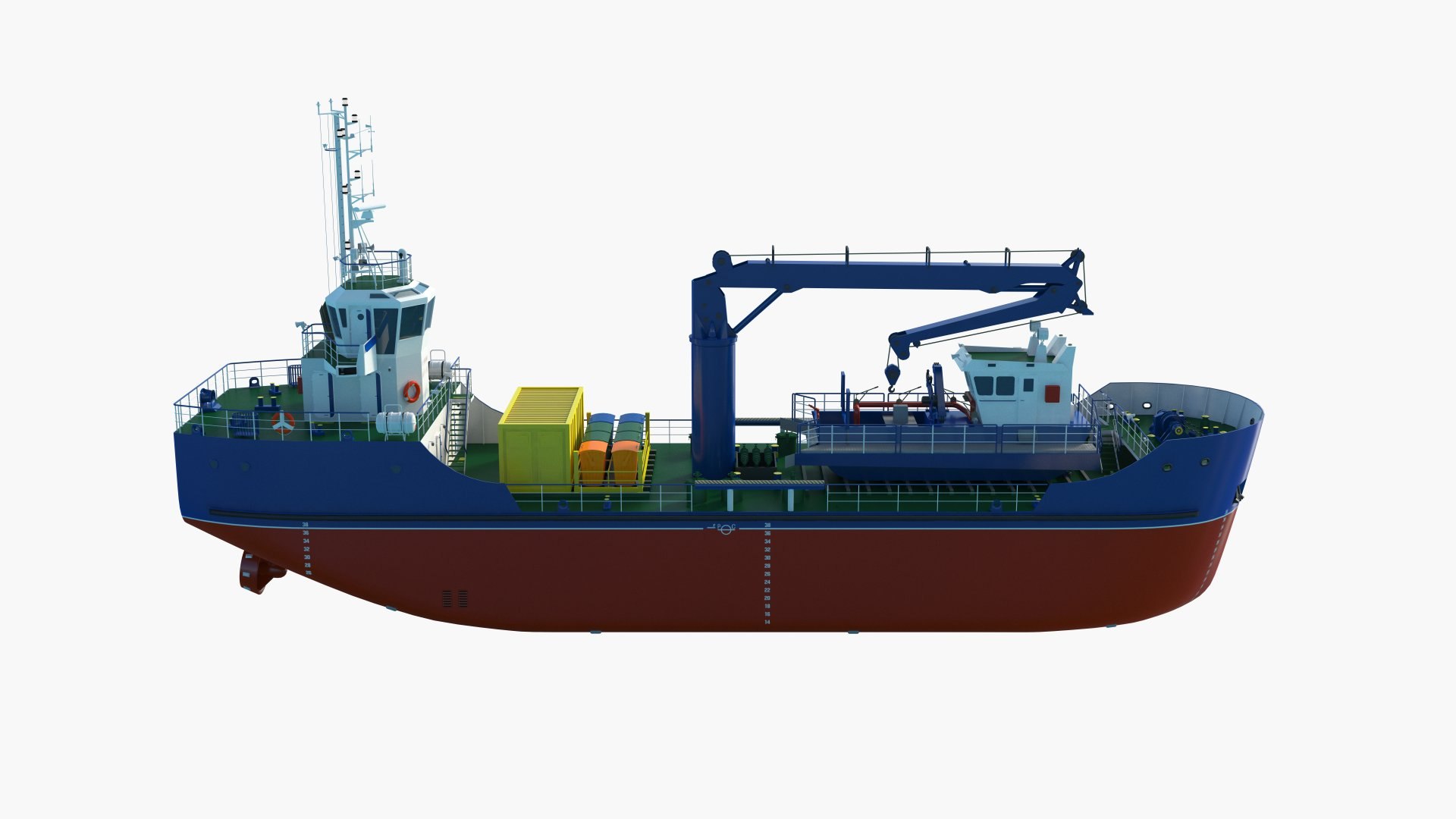 Commercial Vessels Collection 3D Model - TurboSquid 2408591