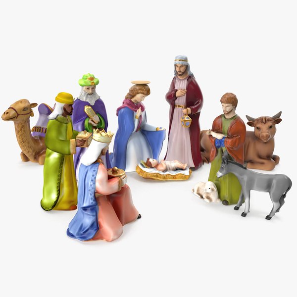 Nativity Set 3D Models for Download | TurboSquid