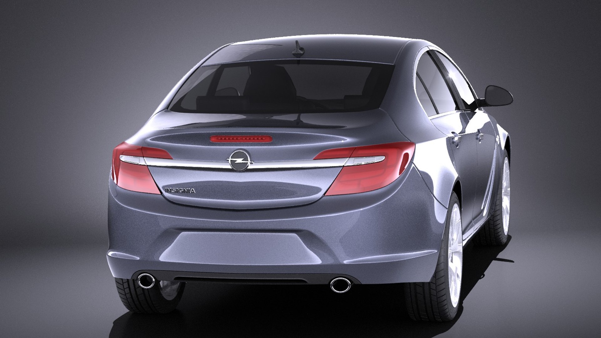 Sedan 2015 opel 3D model - TurboSquid 1197434