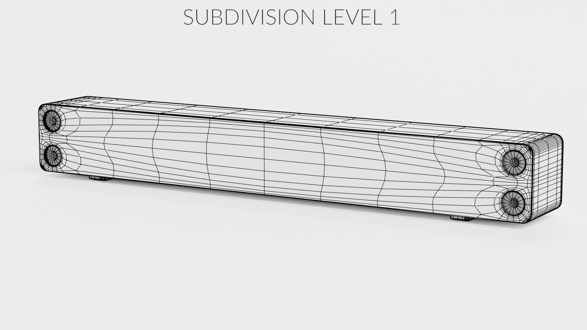 3D Soundbar 03 Model - TurboSquid 2371164