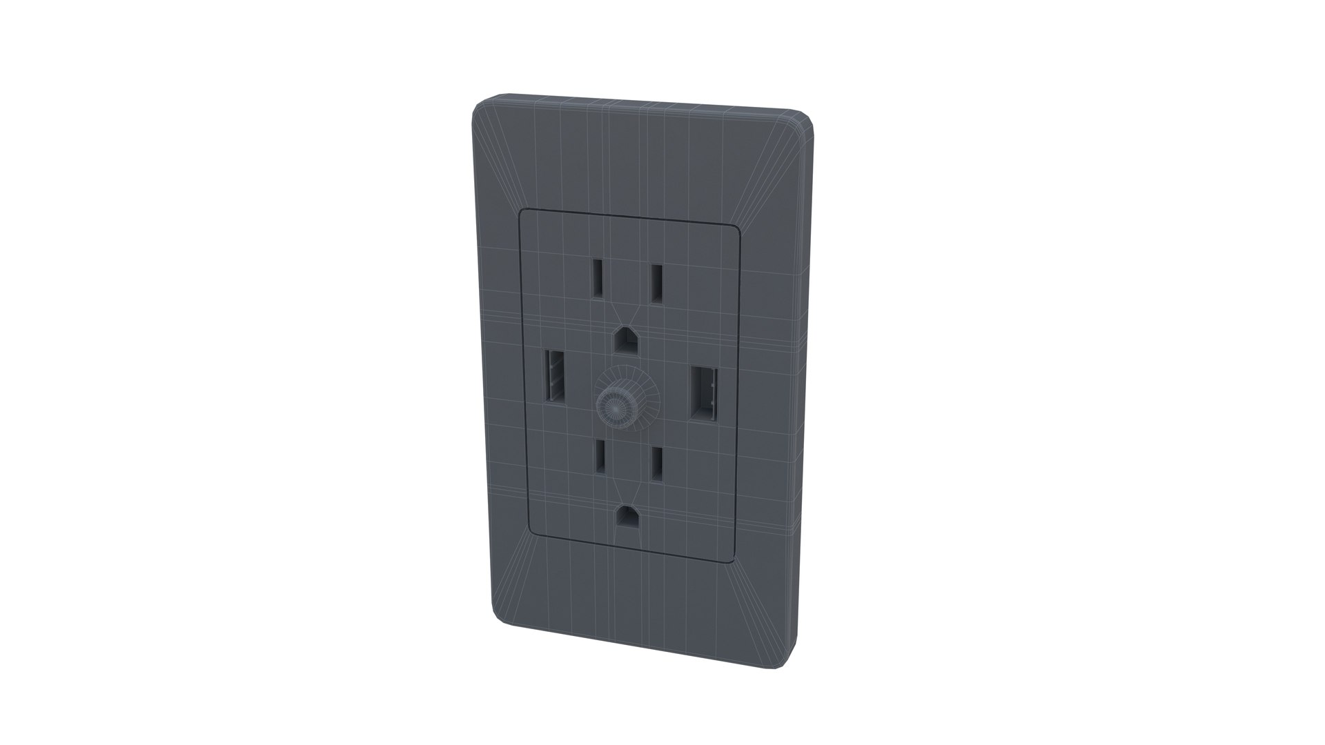 Electrical Outlet 2 3D model - TurboSquid 2150561