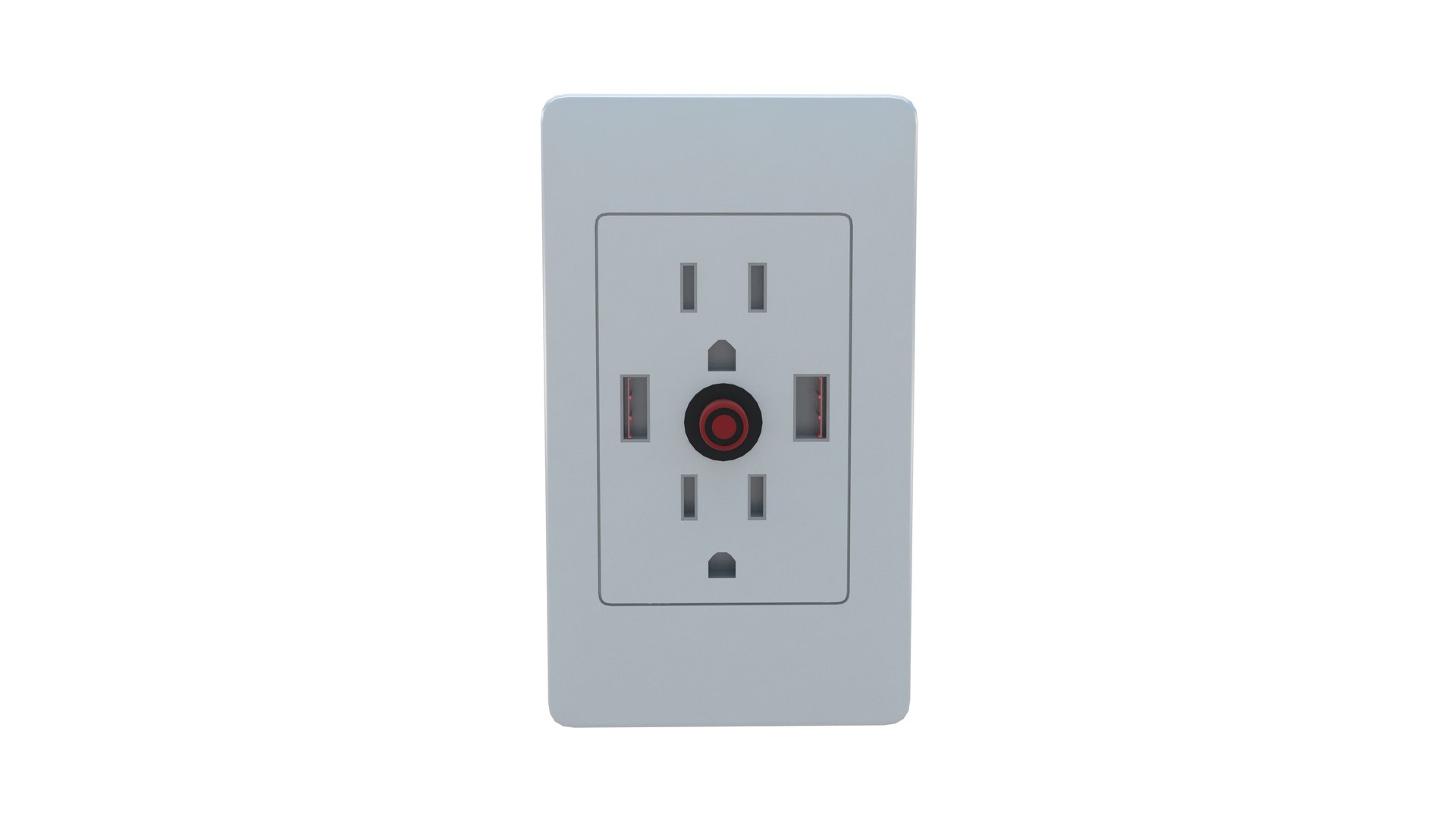 Electrical Outlet 2 3D model - TurboSquid 2150561