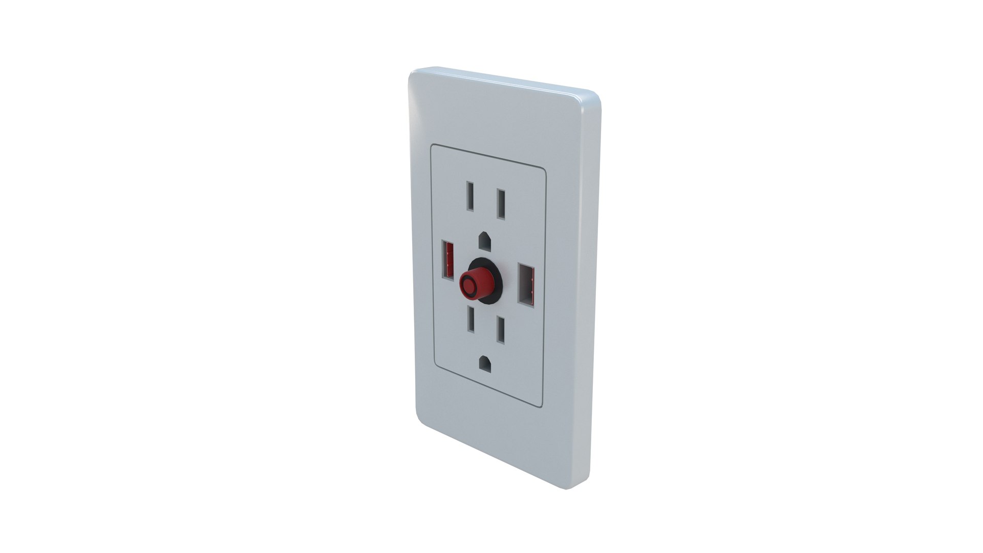 Electrical Outlet 2 3D model - TurboSquid 2150561