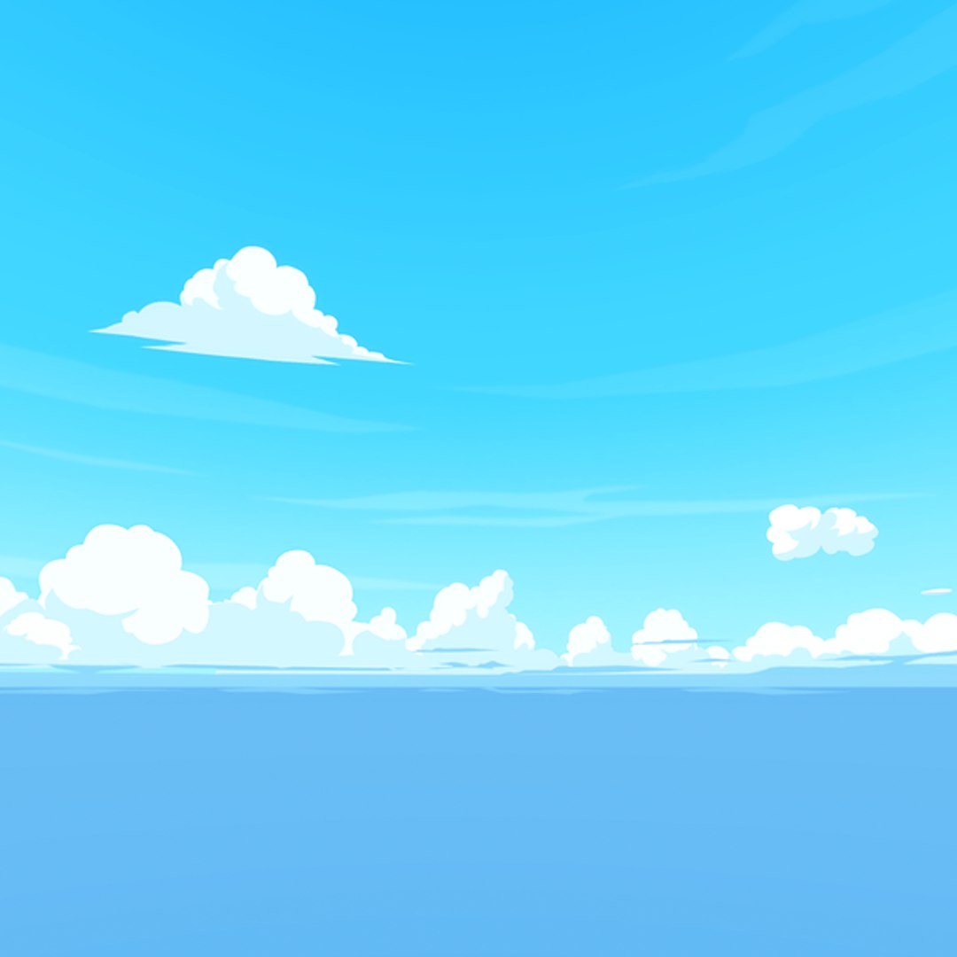 3D Model Toon-style Skydome/Skybox - TurboSquid 1098294