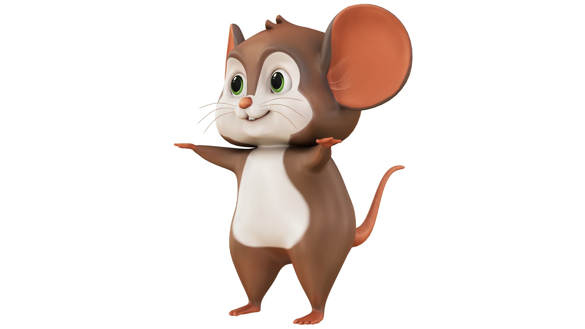 3D Cartoon Mouse And Cat Collection - TurboSquid 2289340