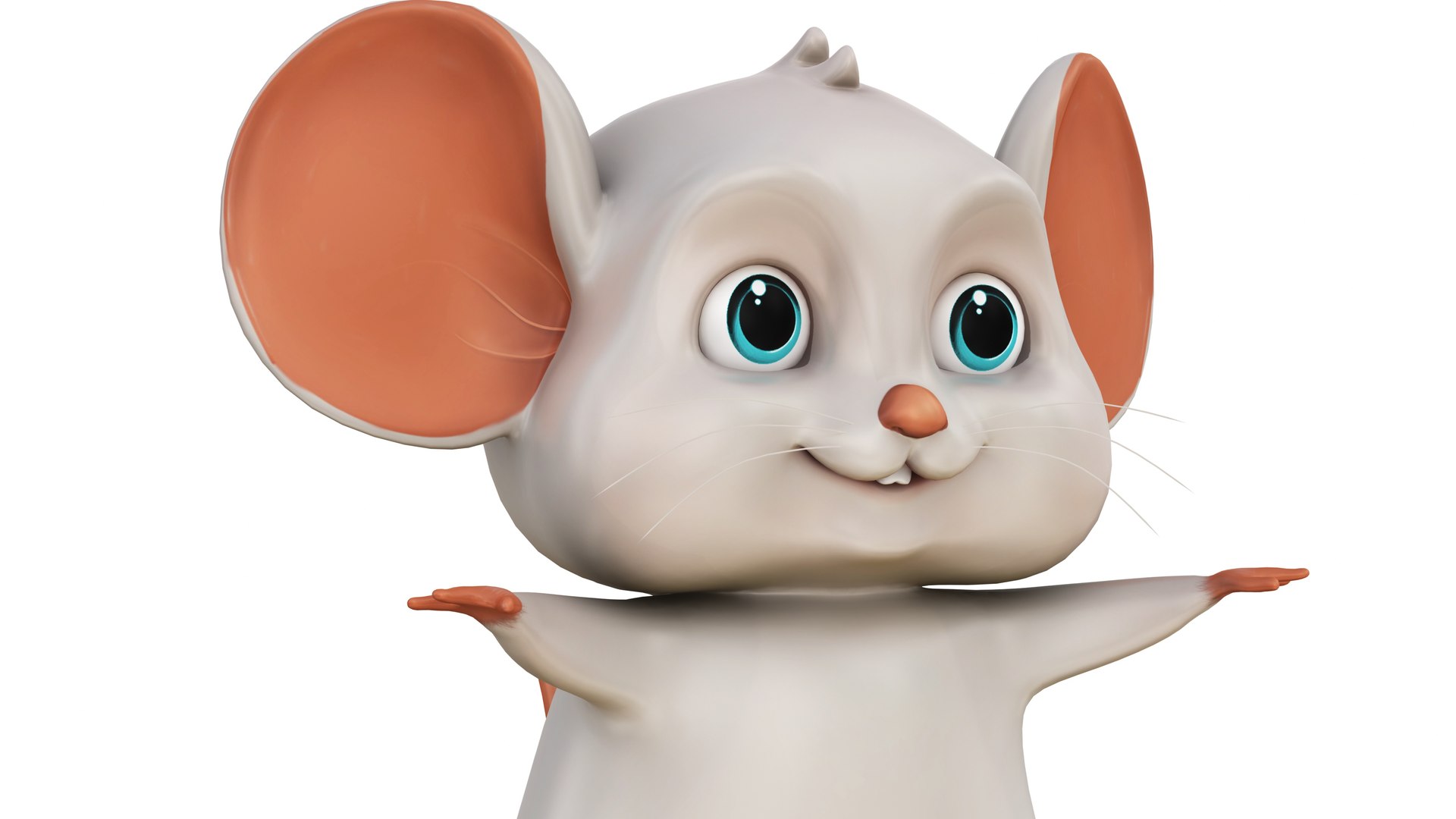 3D Cartoon Mouse And Cat Collection - TurboSquid 2289340