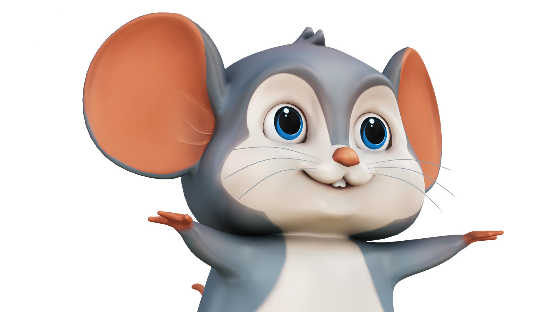 3D Cartoon Mouse And Cat Collection - TurboSquid 2289340