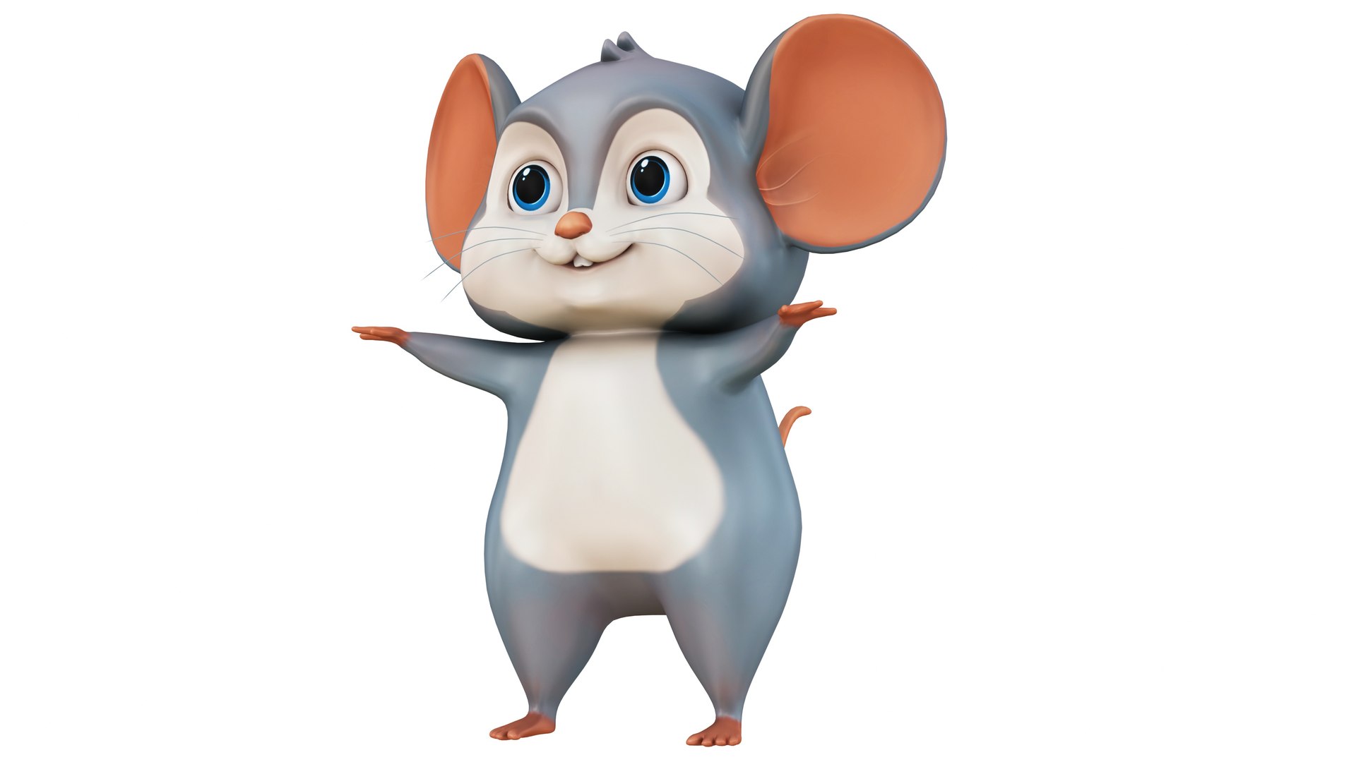 3D Cartoon Mouse And Cat Collection - TurboSquid 2289340