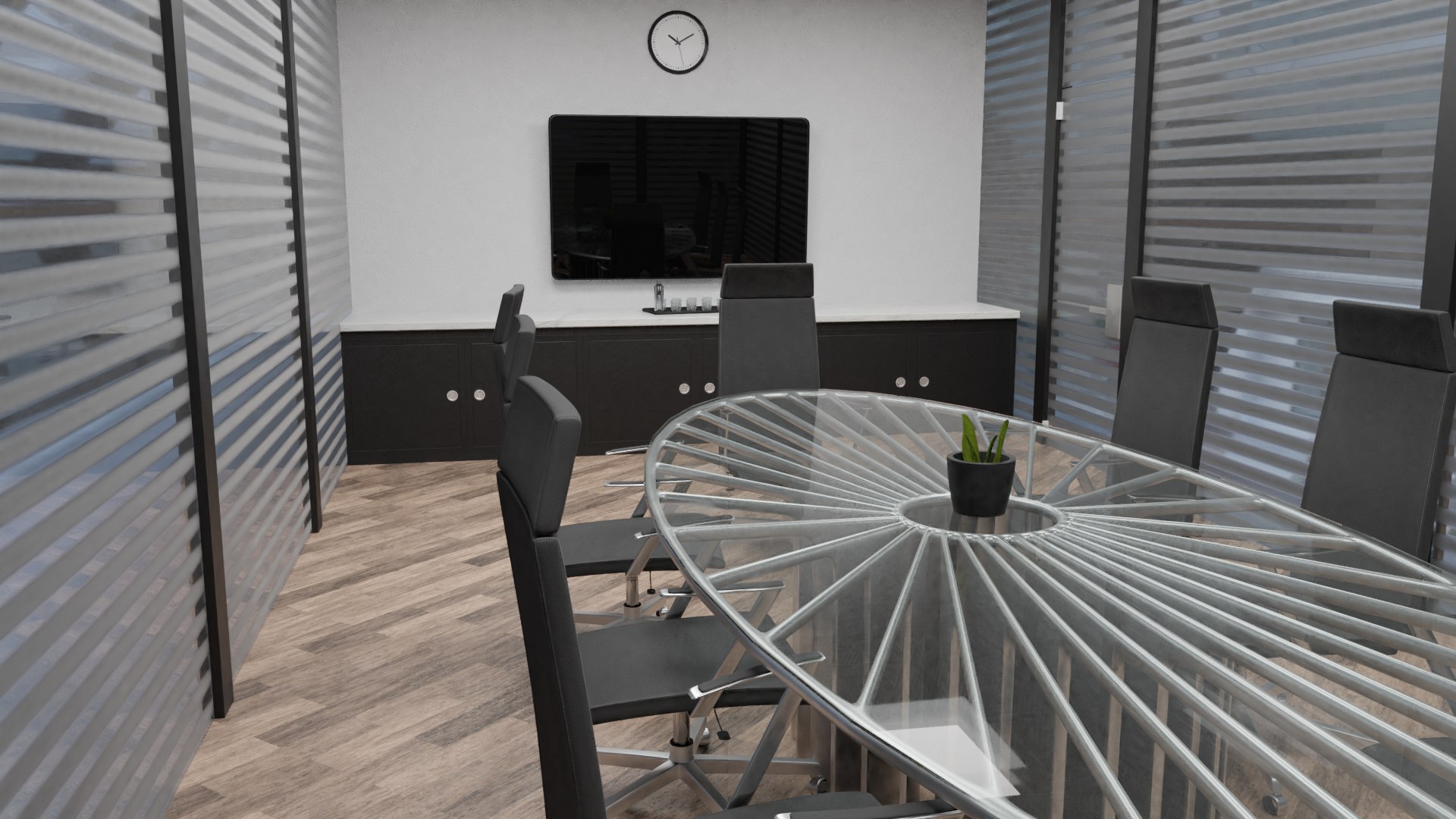 3D Photorealistic Conference Room Scene - TurboSquid 1662128