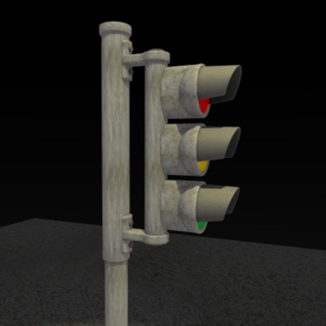 3d traffic light