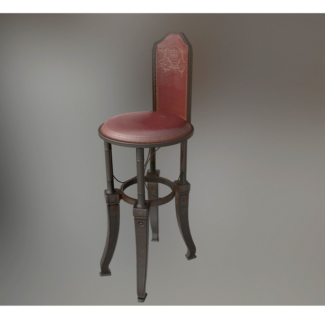 3D Model Barstool - TurboSquid 2103560