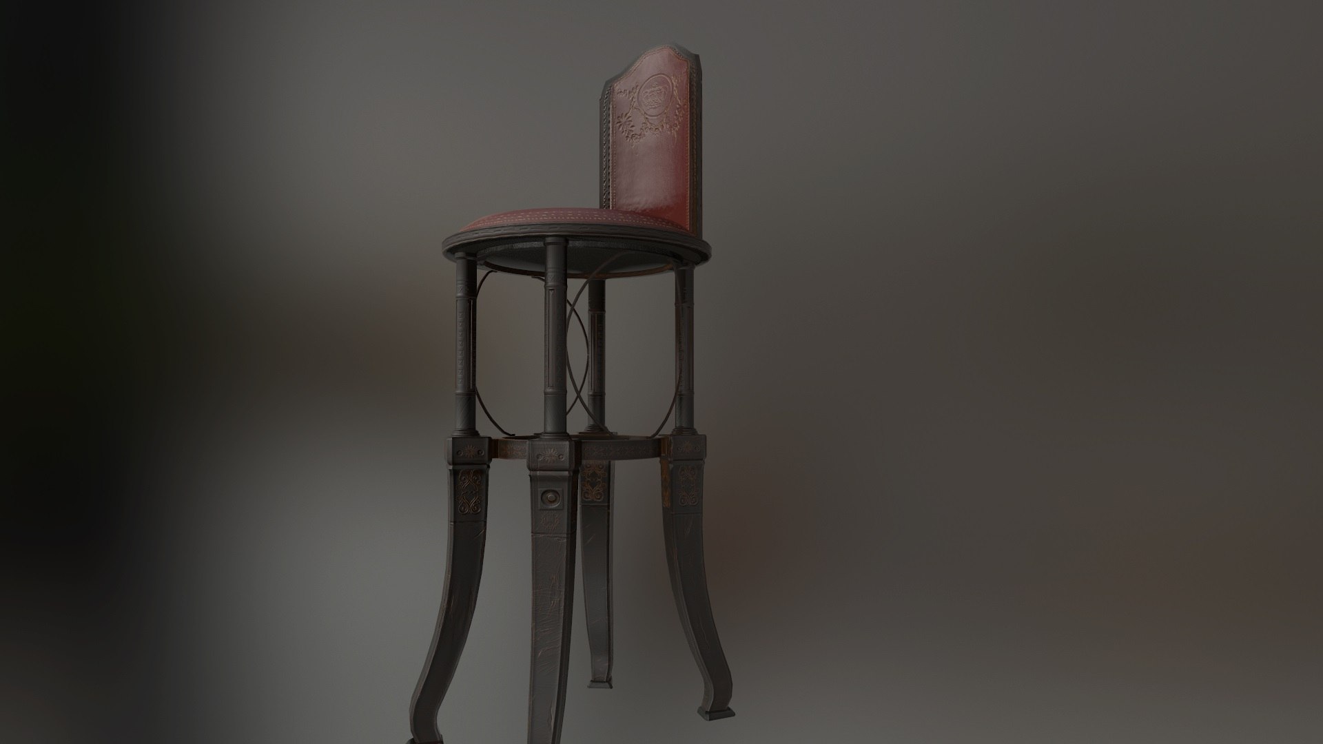 3D Model Barstool - TurboSquid 2103560