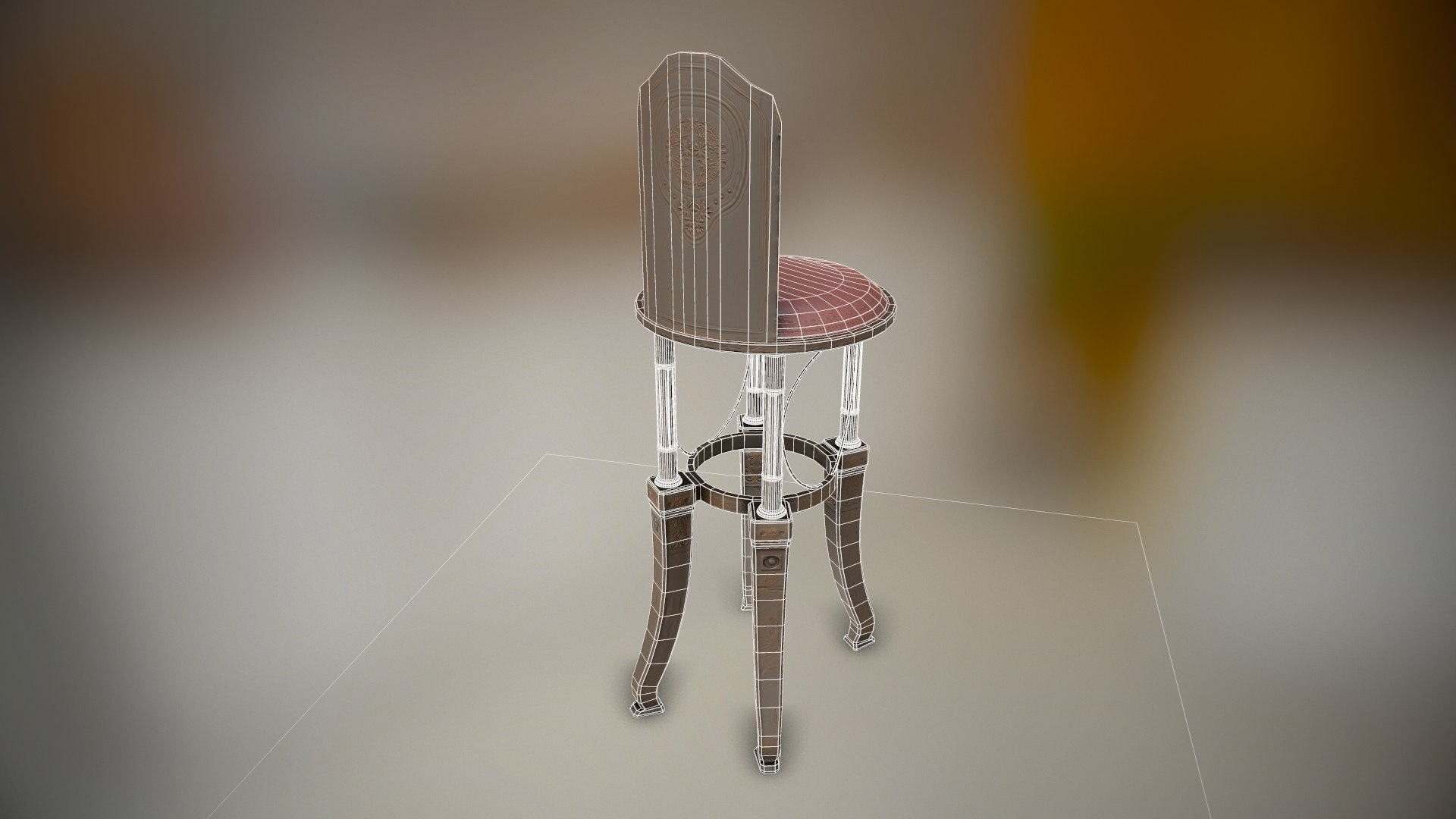 3D Model Barstool - TurboSquid 2103560