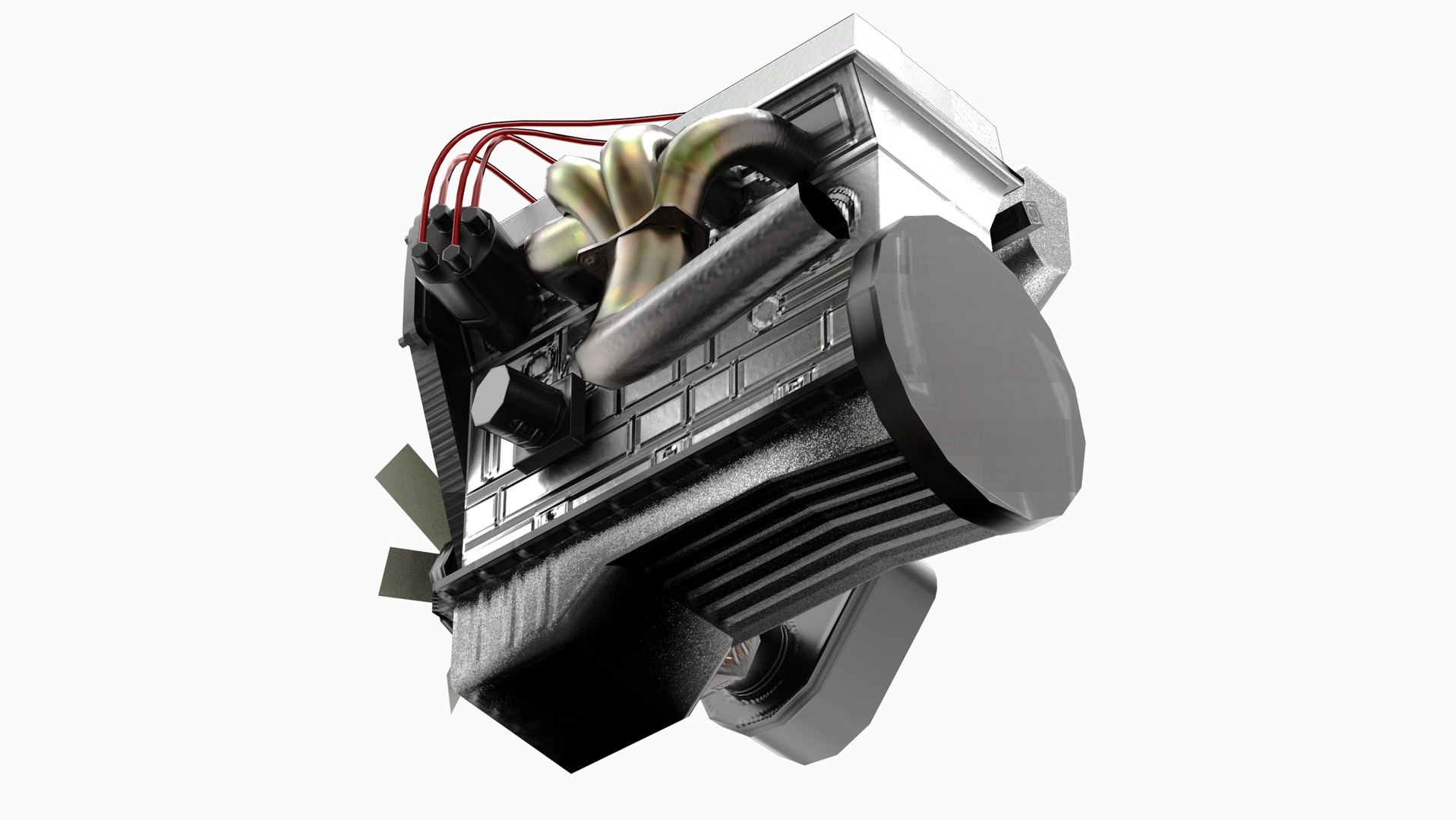 4AGE Toyota Inline 4 Engine Model - TurboSquid 2337082