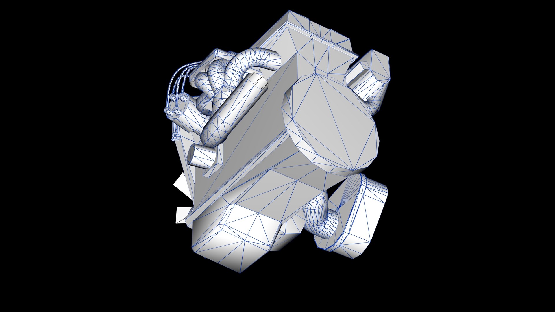 4AGE Toyota Inline 4 Engine Model - TurboSquid 2337082