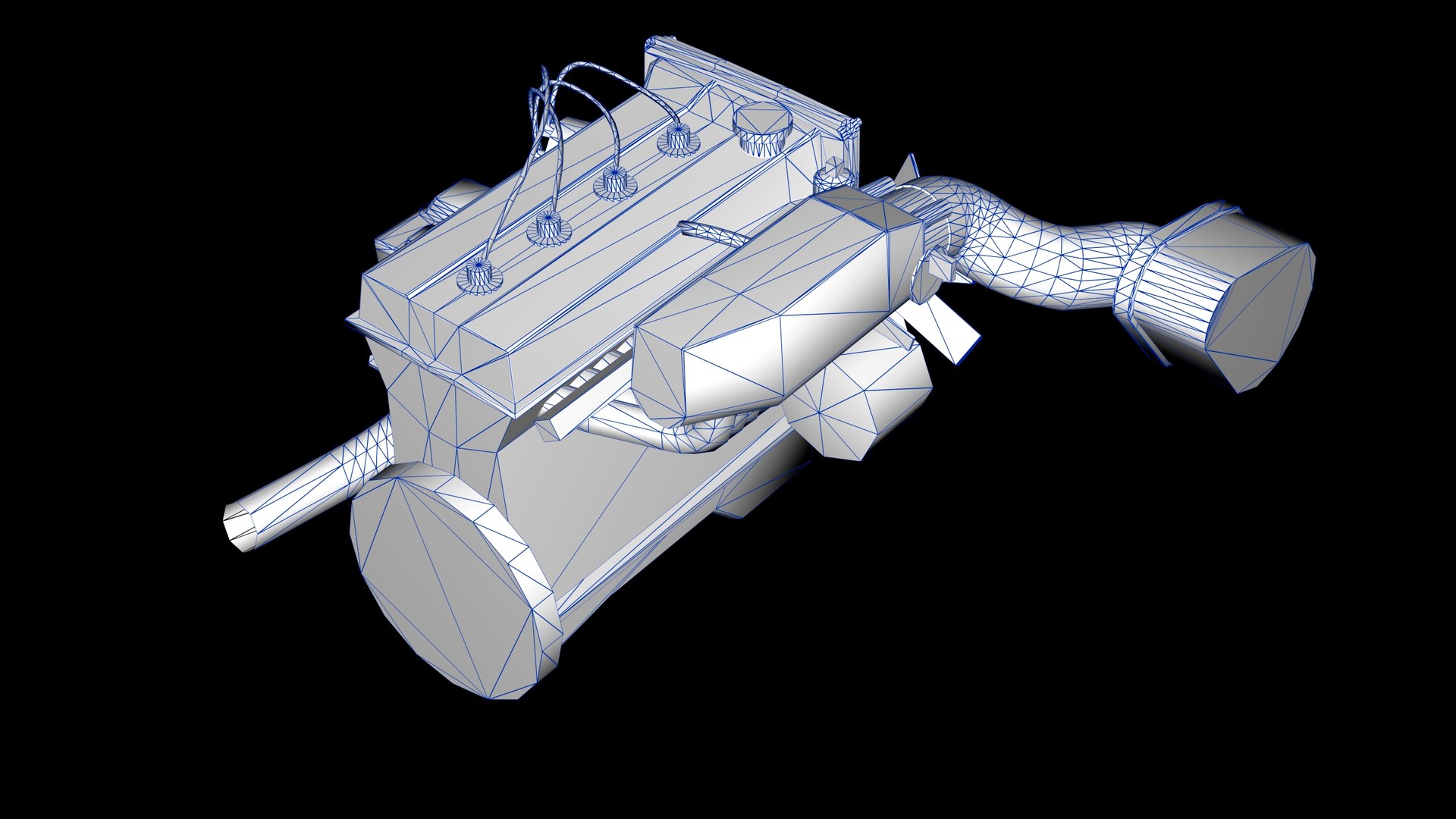 4AGE Toyota Inline 4 Engine Model - TurboSquid 2337082