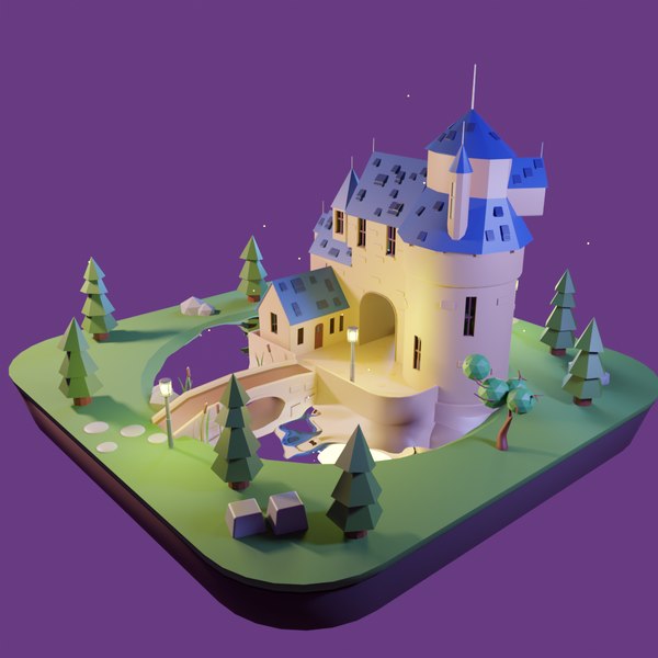 modelo 3d Castle - TurboSquid 2035830