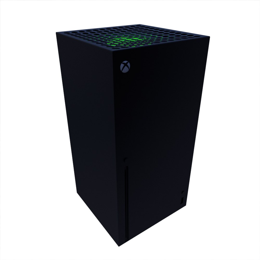 Xbox series x model - TurboSquid 1547966
