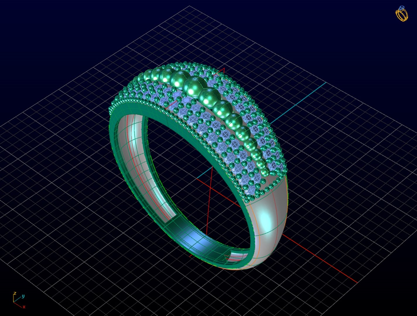 3D Ring Stl Render Print Model - TurboSquid 1664201