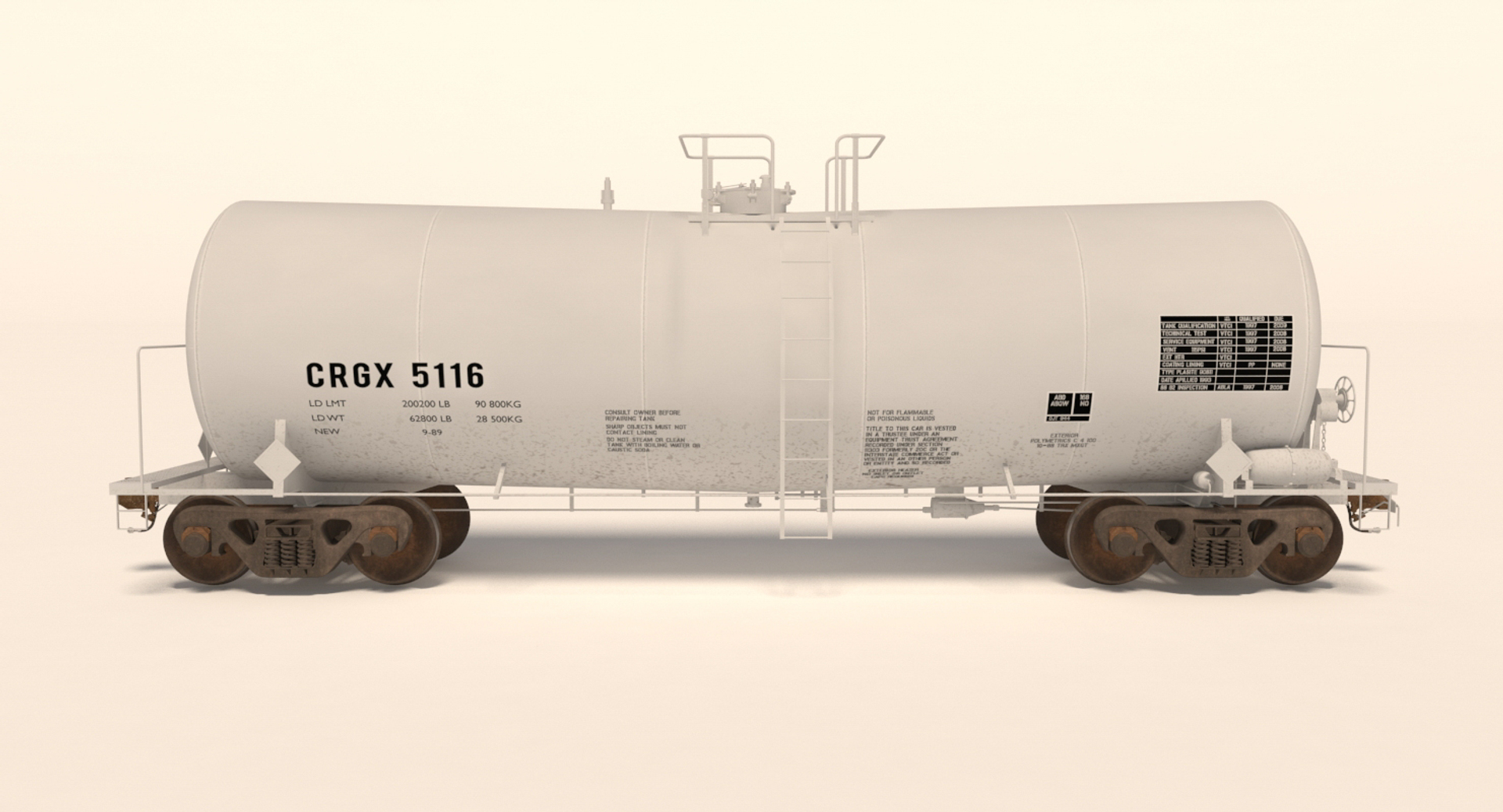 3d Model T104 Tank