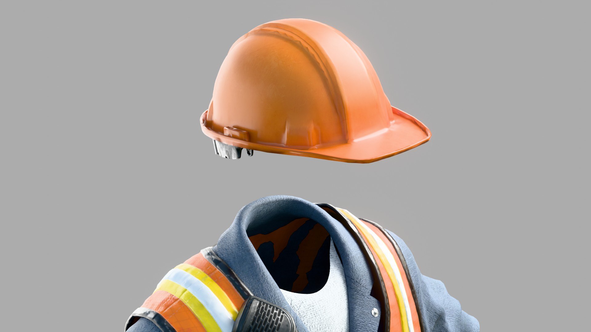 Construction Foreman Outfit Model - TurboSquid 2383995