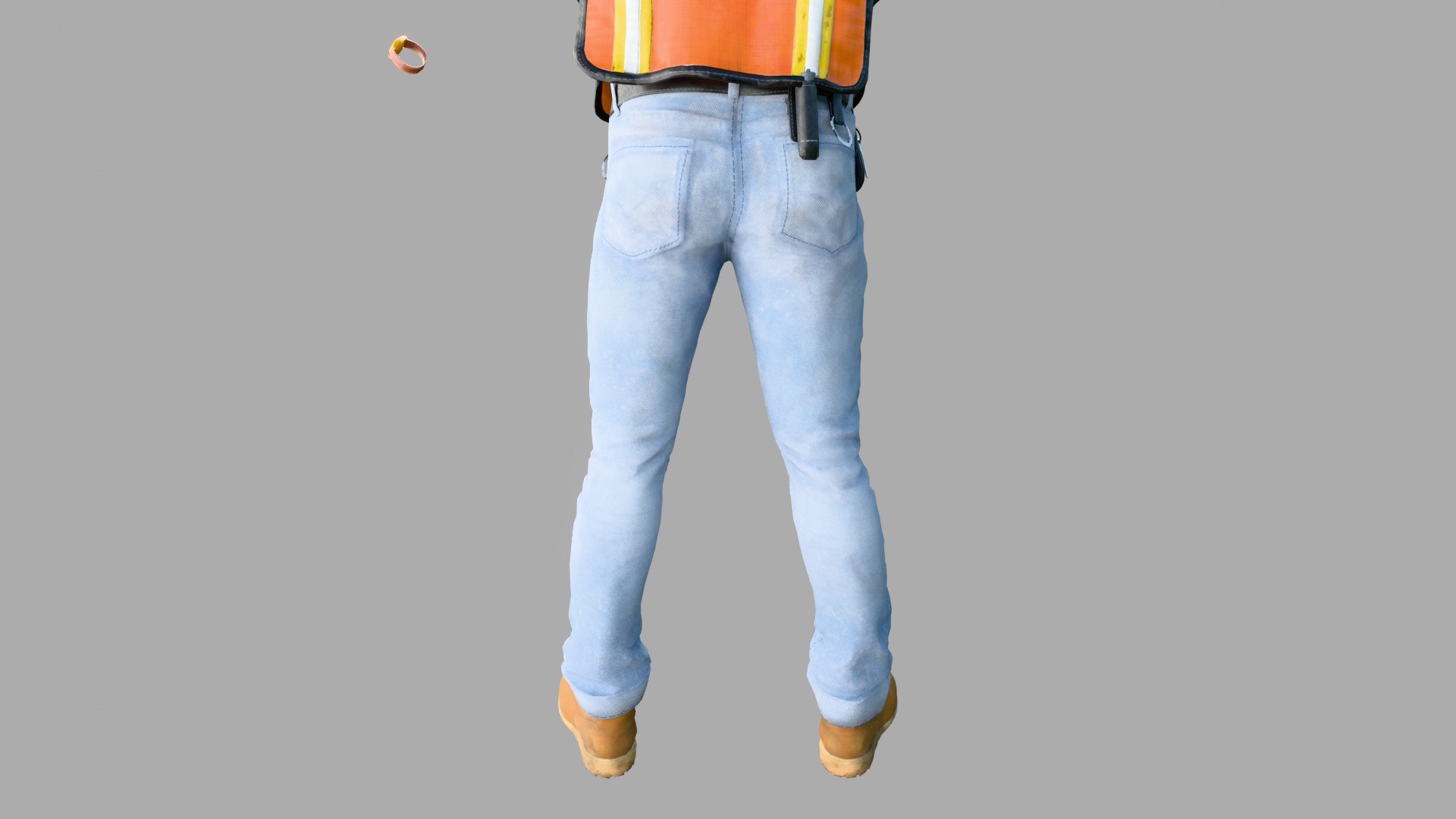 Construction Foreman Outfit Model - TurboSquid 2383995