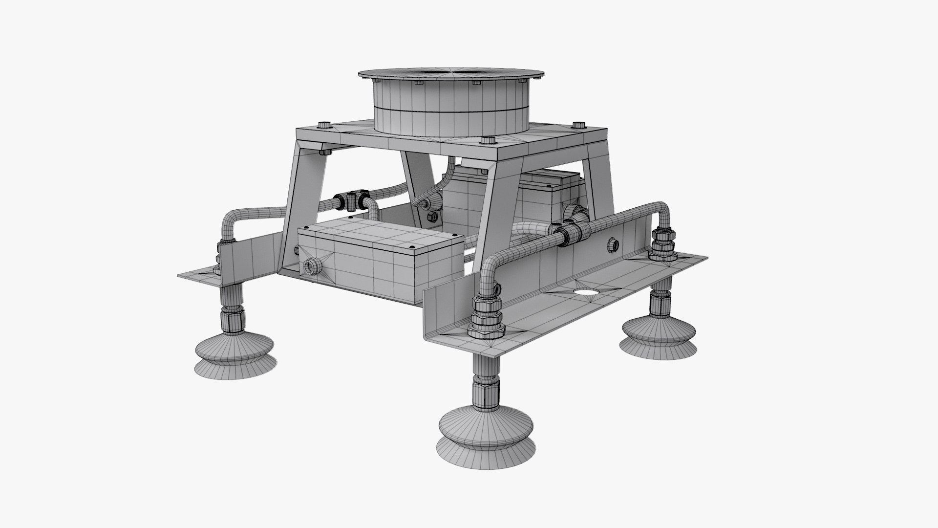 Vacuum Gripper 3D Model - TurboSquid 1789422