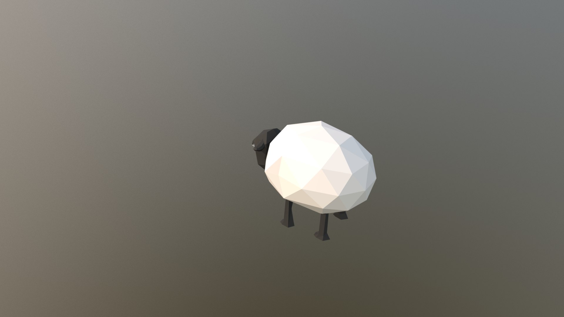 Sheep Low-poly 3D Model - TurboSquid 1222875
