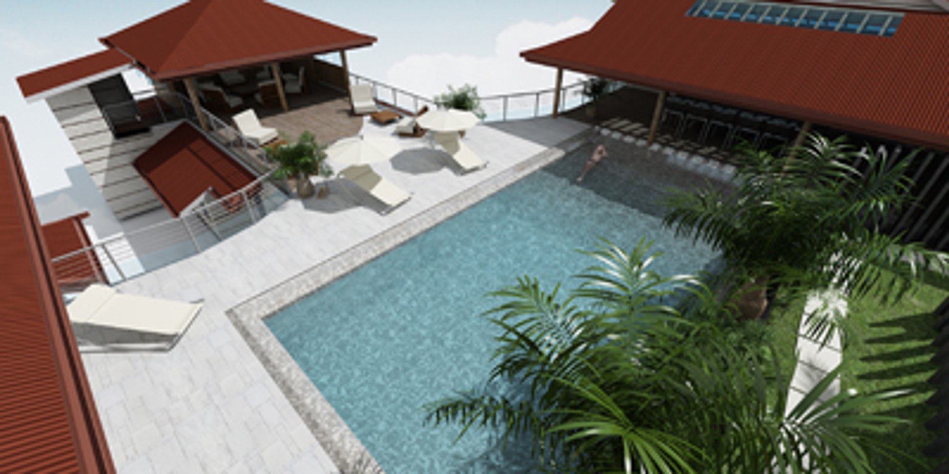 3d Villa Model