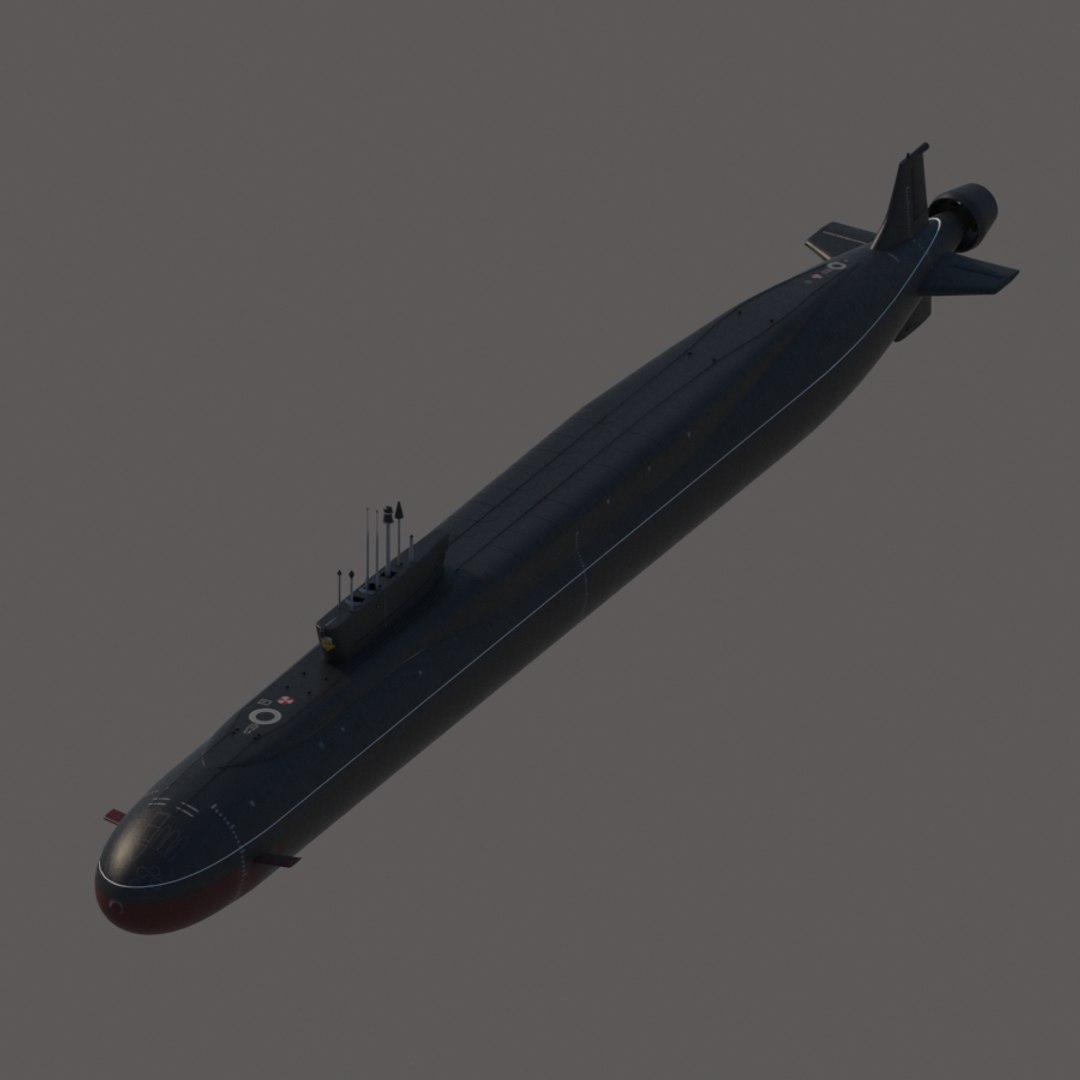 3D K-551 955 Borei Class - TurboSquid 1169641