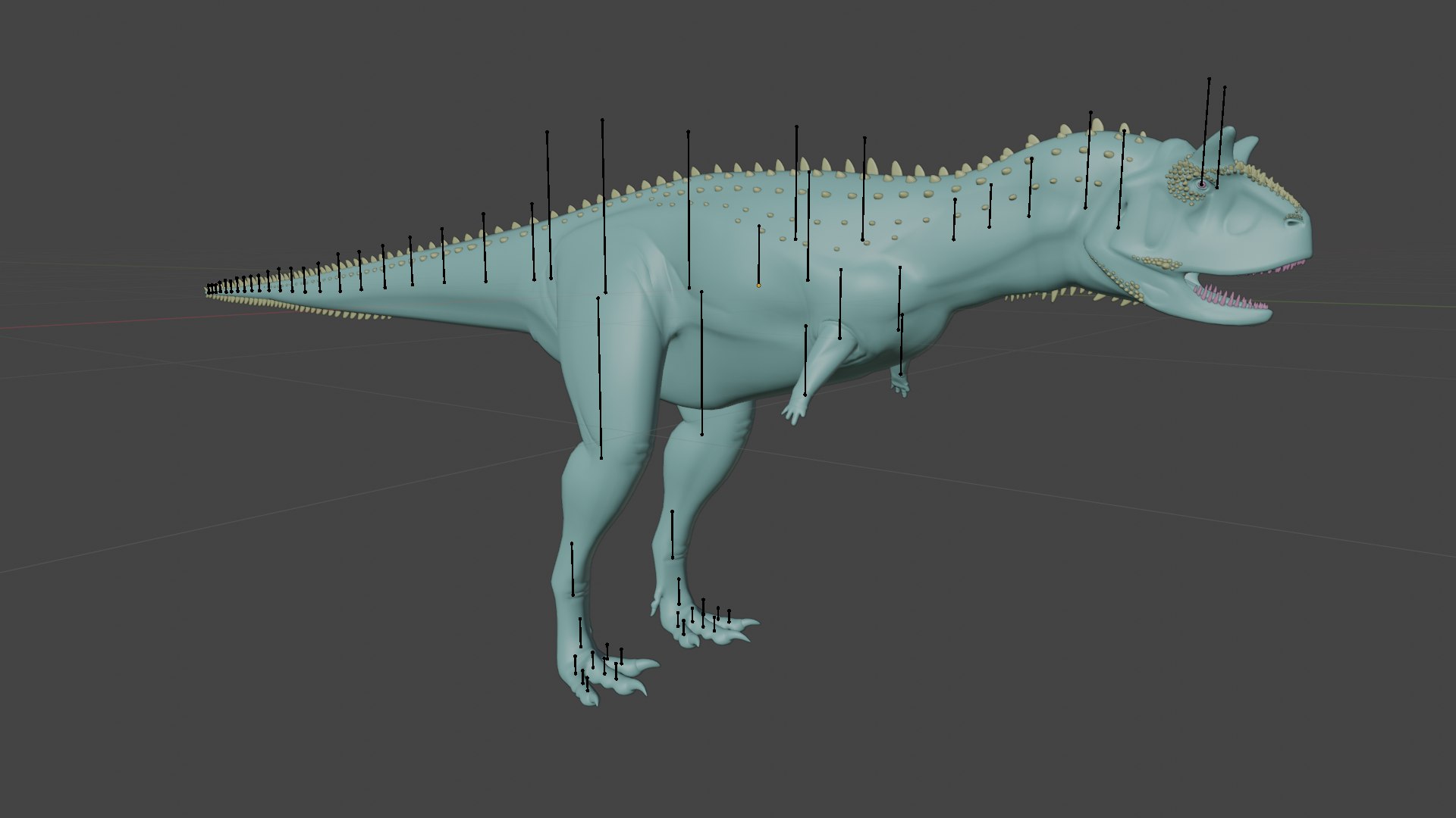 Carnotaurus Dinosaur Model - TurboSquid 2341295