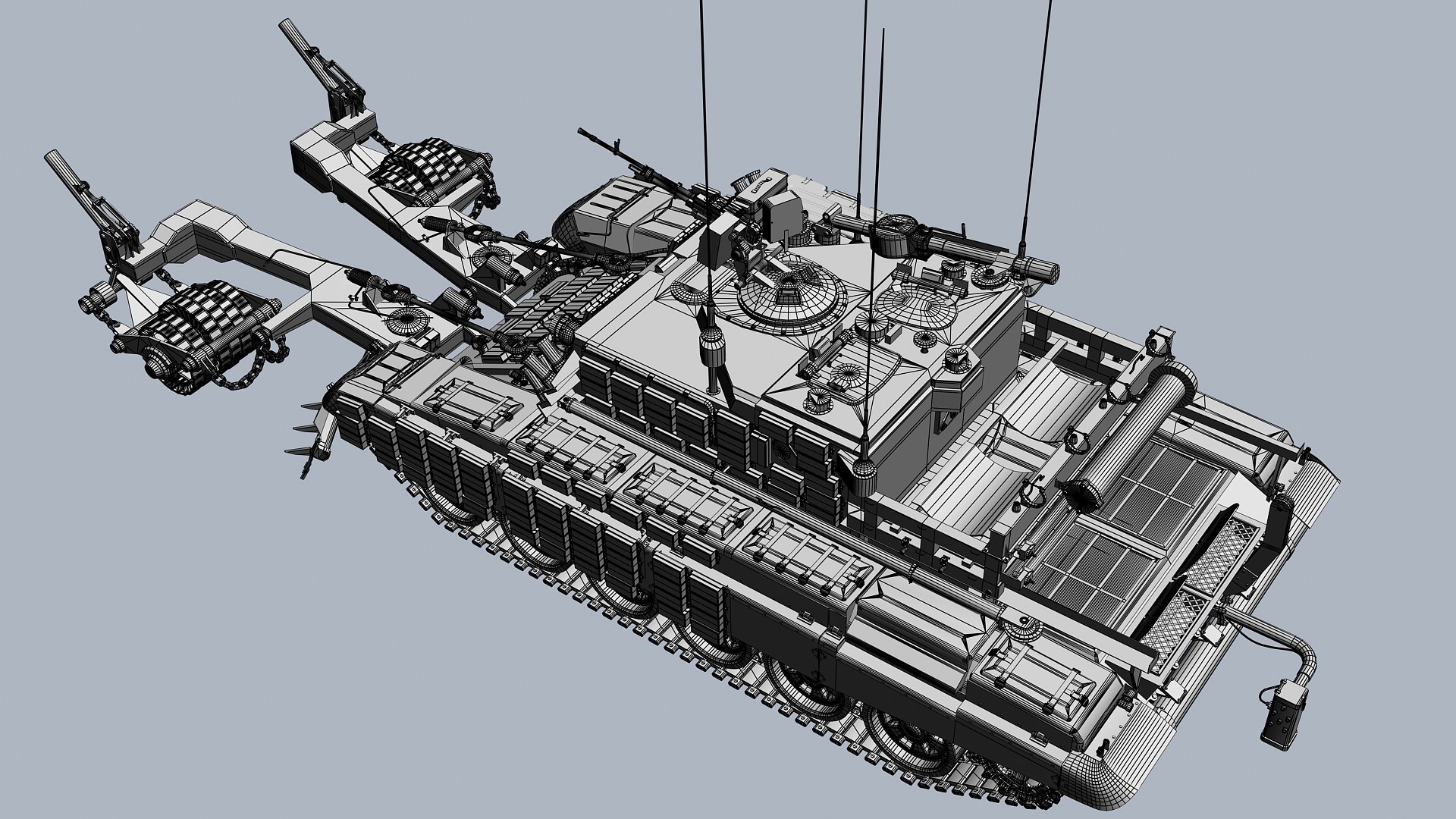 3D BMR-3M Model - TurboSquid 1718365