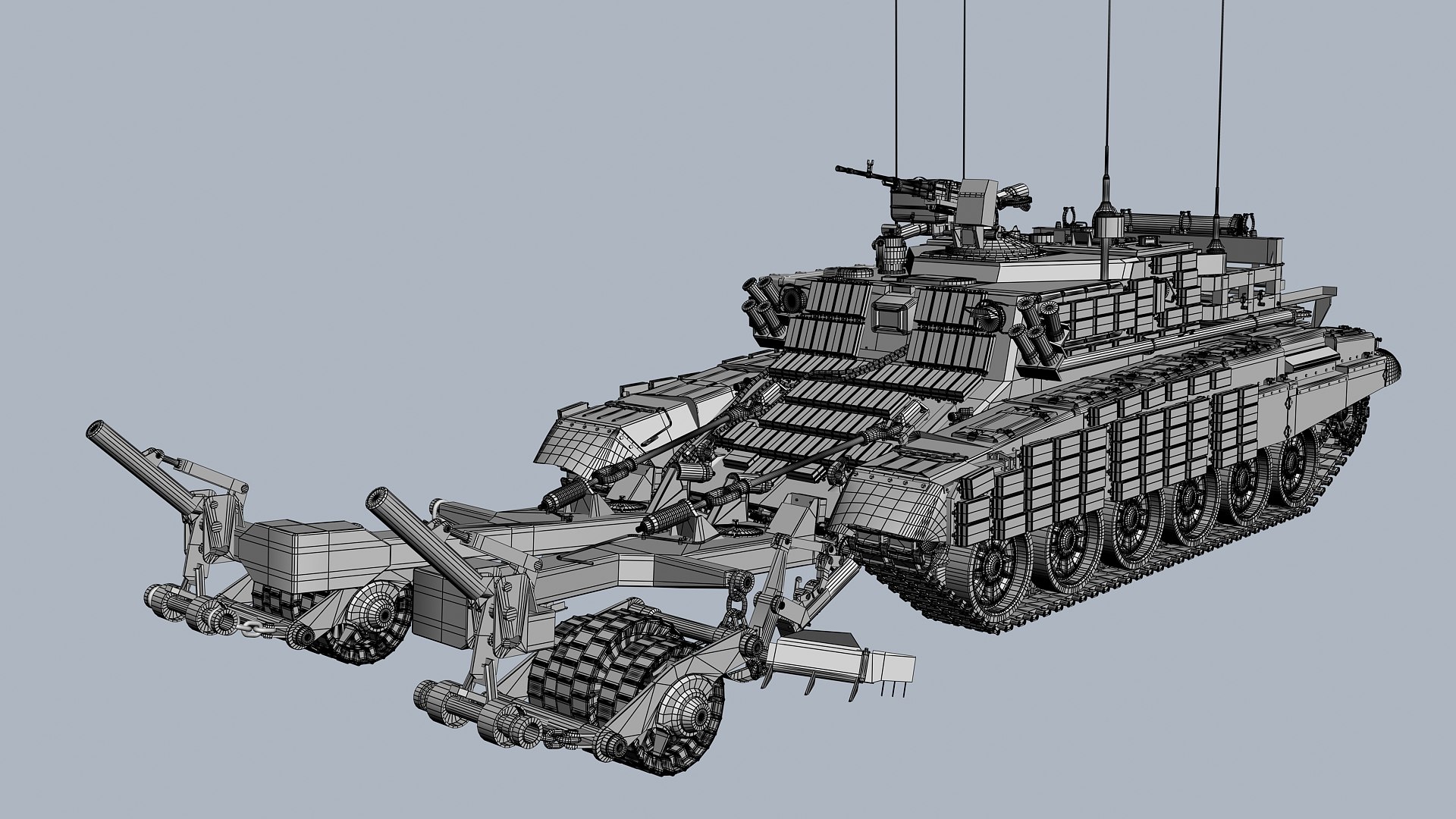 3D BMR-3M Model - TurboSquid 1718365