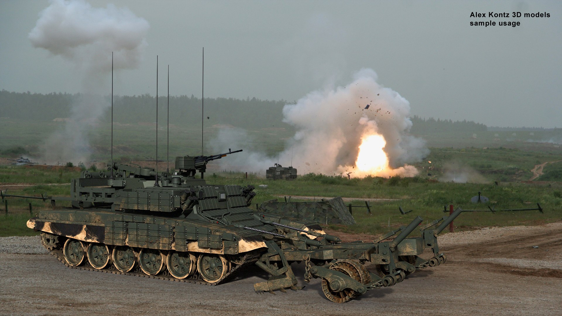 3D BMR-3M model - TurboSquid 1718365