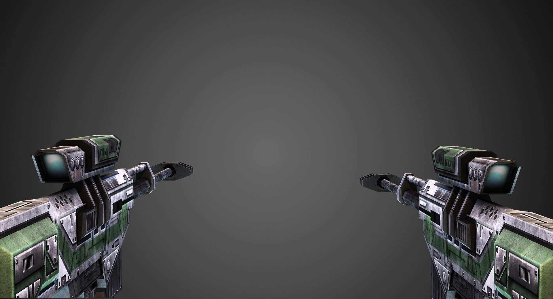 3d Model Ready Fps Weapon Rifle