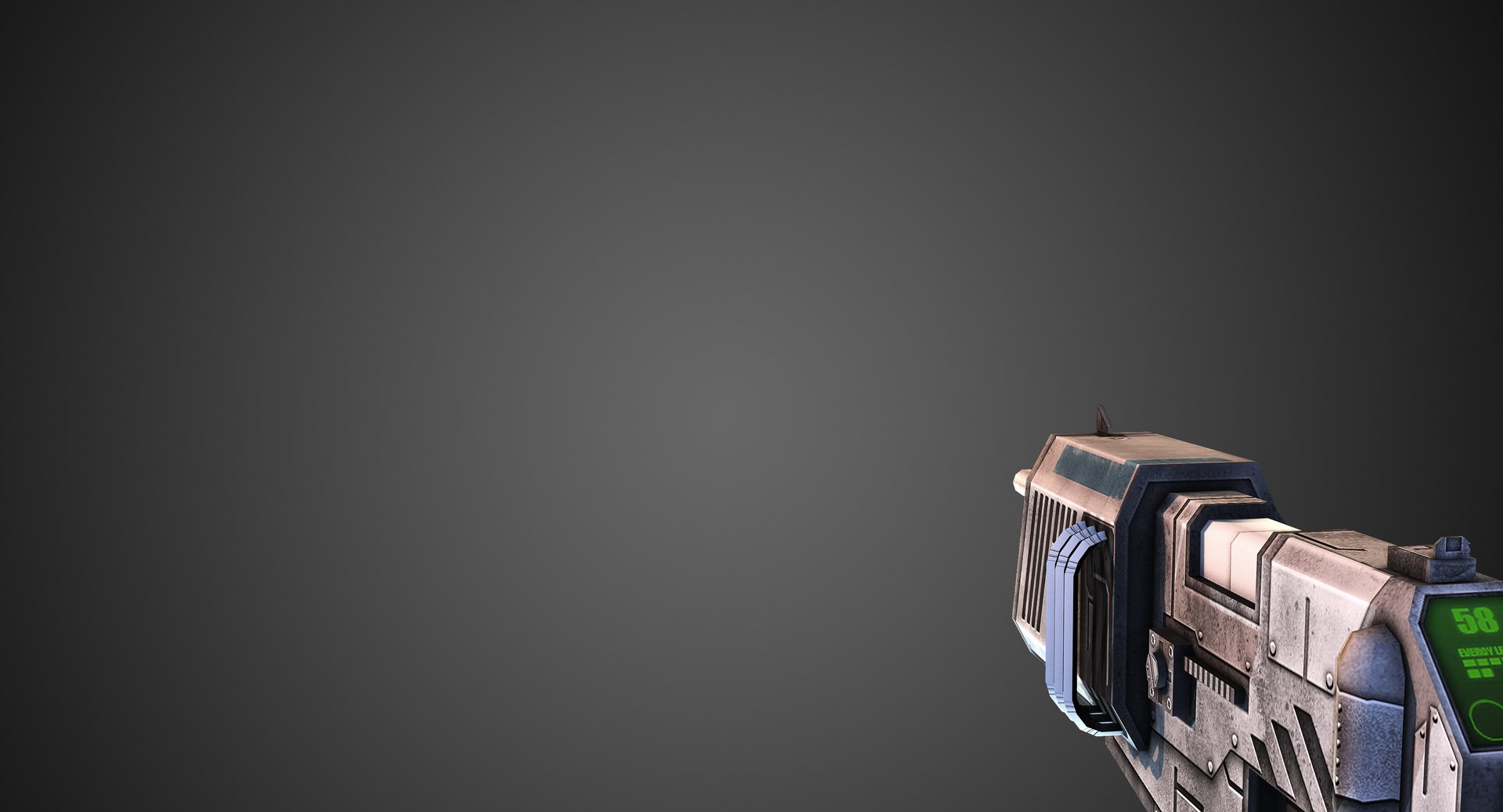 3d Model Ready Fps Weapon Rifle