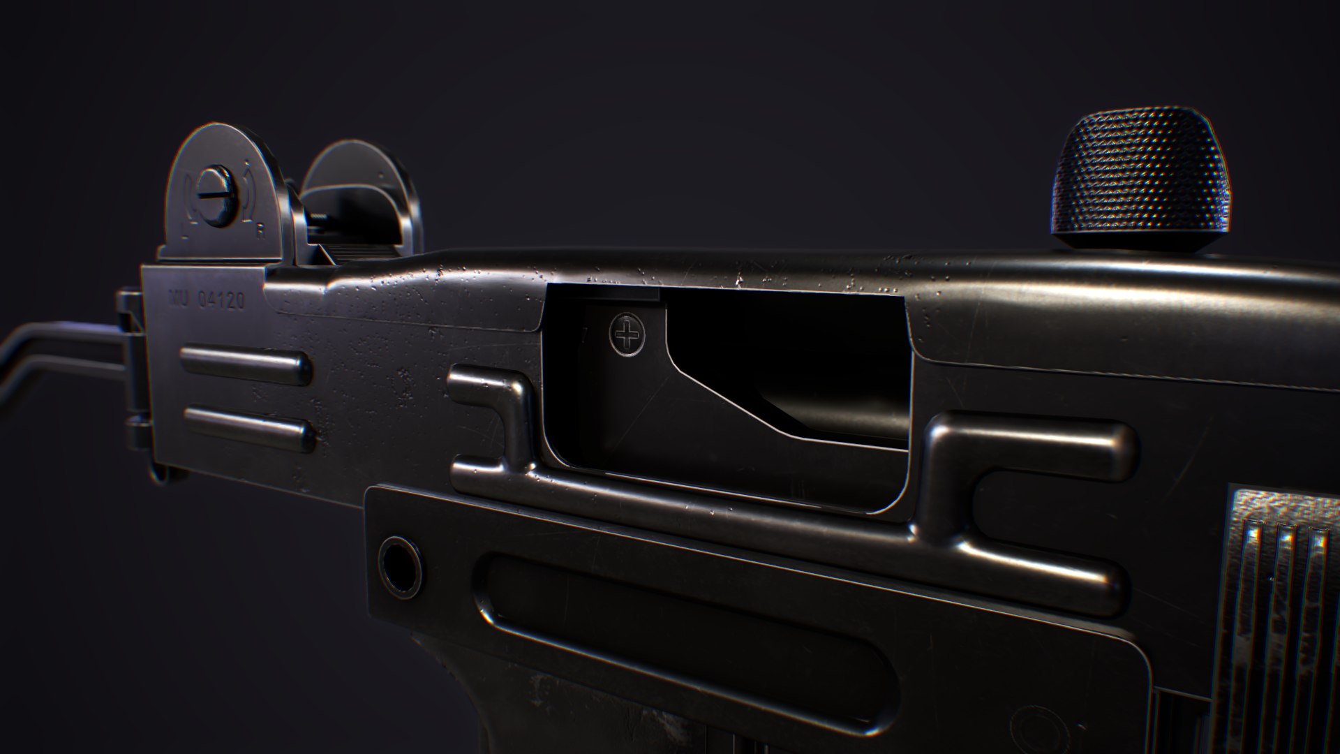 Mini UZI Gun 3D Model - TurboSquid 2067112