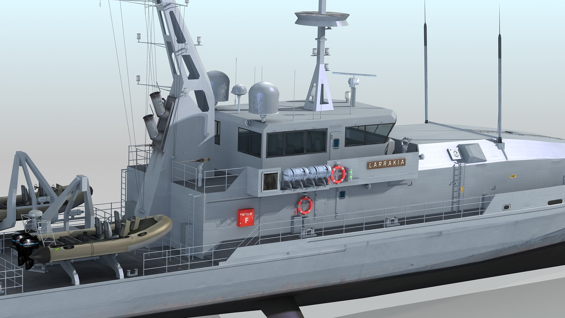 HMAS Larrakia II P84 Patrol Boat 3D - TurboSquid 1900700