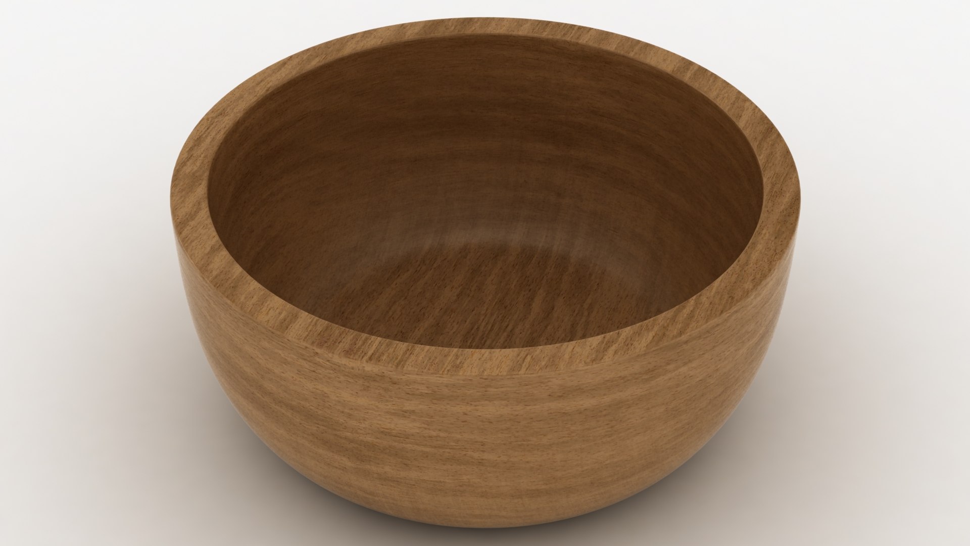Realistic Wooden Bowl 2 3D Model - TurboSquid 1631909